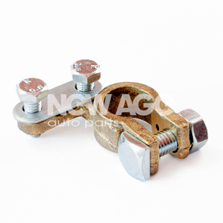 Klema mosiężna (krajowa) 600A MINUS (1 szt.) | Klemy i akcesoria do ...